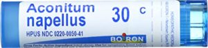 boiron aconitum napellus 30 c, 80 ct