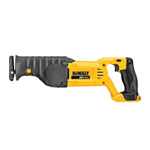 dewalt 20v max reciprocating saw, 3,000 strokes per minute, variable speed trigger, bare tool only (dcs380b)