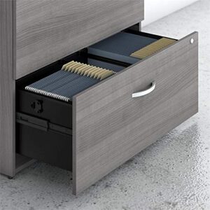 Bush Business Furniture Studio C File Cabinet, Platinum Gray