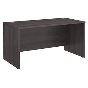 bush business furniture studio c home office desk, 60w x 30d, storm gray