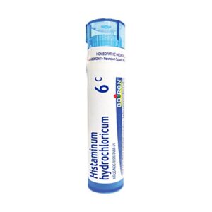 boiron histaminum hydrochloricum 6c 80 pellets homeopathic medicine for allergy relief