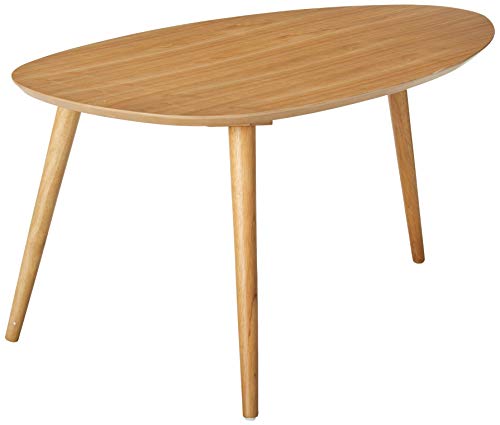 Christopher Knight Home Elam Wood Coffee Table, Natural & Naja Wood End Table, Natural Finish