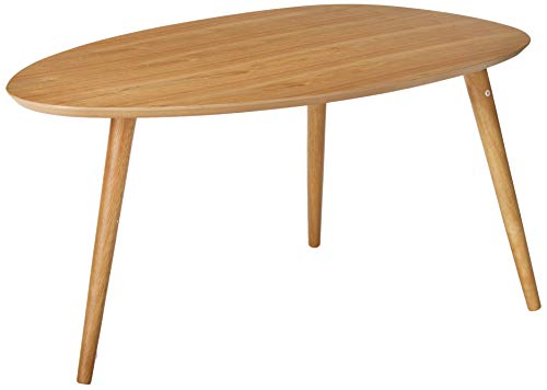 Christopher Knight Home Elam Wood Coffee Table, Natural & Naja Wood End Table, Natural Finish