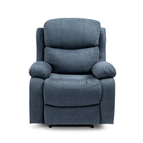 Christopher Knight Home Porterdale Massage Recliner, Charcoal + Black