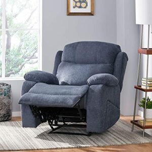 Christopher Knight Home Porterdale Massage Recliner, Charcoal + Black