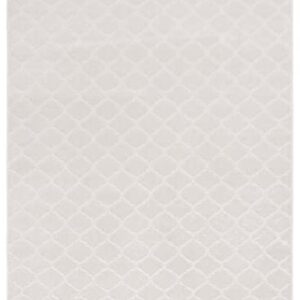 Safavieh Pattern and Solid Collection 5'3" x 7'6" Ivory PNS404A Non-Shedding Trellis Living Room Dining Bedroom Area Rug