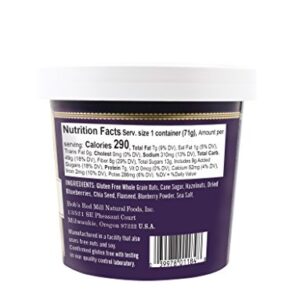 Bobs Red Mill Blueberry Hazelnut Oatmeal Cup, 2.5 Ounce (Pack of 12)