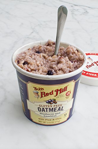 Bobs Red Mill Blueberry Hazelnut Oatmeal Cup, 2.5 Ounce (Pack of 12)