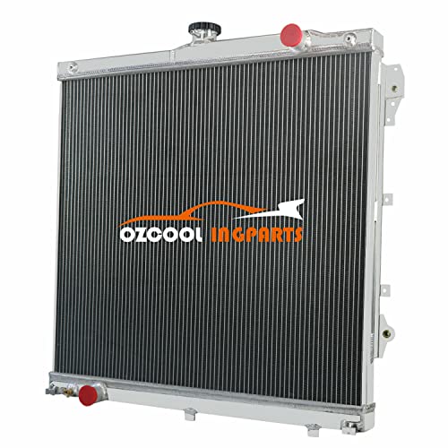 OzCoolingParts 2 Row Core AA5052 Aluminum Radiator For 2007-2014 08 09 10 11 12 13 Toyota Tundra Base SR SR5 4.0L V6