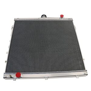 OzCoolingParts 2 Row Core AA5052 Aluminum Radiator For 2007-2014 08 09 10 11 12 13 Toyota Tundra Base SR SR5 4.0L V6