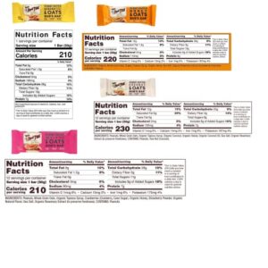 Bob's Red Mill Peanut Butter Coconut, Banana, Honey And Jelly Oat Bars 1.76 Oz., Two Of Each (8 Pack) 1.76 Ounce (Pack of 8)