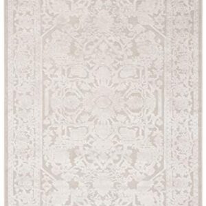 SAFAVIEH Reflection Collection 6' x 9' Cream / Ivory RFT665D Vintage Distressed Area Rug