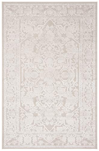 SAFAVIEH Reflection Collection 6' x 9' Cream / Ivory RFT665D Vintage Distressed Area Rug