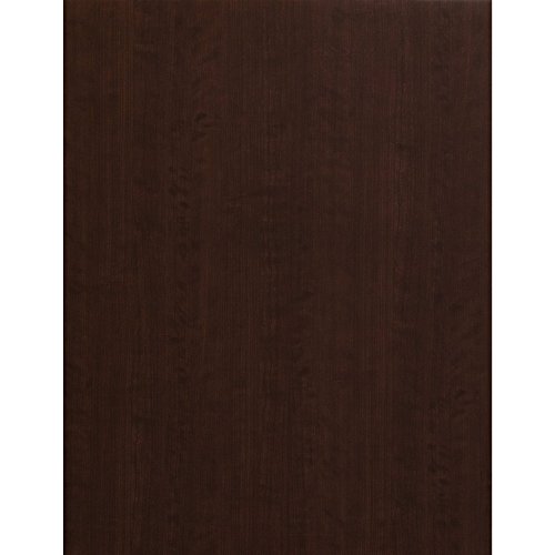 Bush Business Furniture Series C Elite 60W x 24D Desk Shell with 36W Return in Mocha Cherry