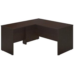 bush business furniture series c elite 60w x 30d desk shell with 36w return in mocha cherry