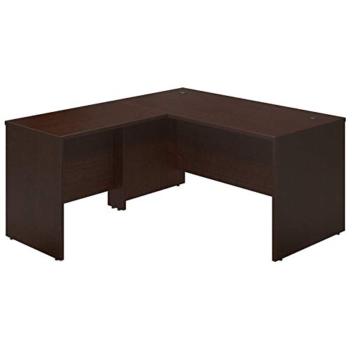 Bush Business Furniture Series C Elite 60W x 30D Desk Shell with 36W Return in Mocha Cherry