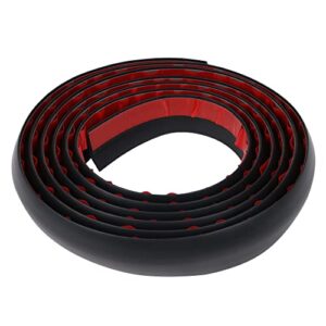 urdrsaf 10ft black floor transition strip floor edging trim pvc threshold strips suitable for thickness less than 5mm