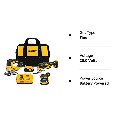 DEWALT 20V MAX Power Tool Combo Kit, Cordless Woodworking 3-Tool Set with 5ah Battery and Charger (DCK300P1)