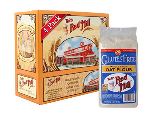 Bob's Red Mill Gluten Free Oat Flour, 1.37 Pound (Pack of 4)