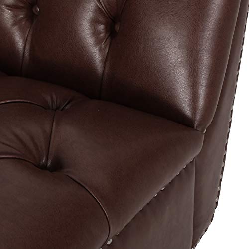 Christopher Knight Home Varnell Chaise Lounge, Dark Brown