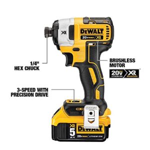 DEWALT 20V MAX Power Tool Combo Kit, 6-Tool Cordless Power Tool Set with 2 Batteries and Charger (DCK694P2)