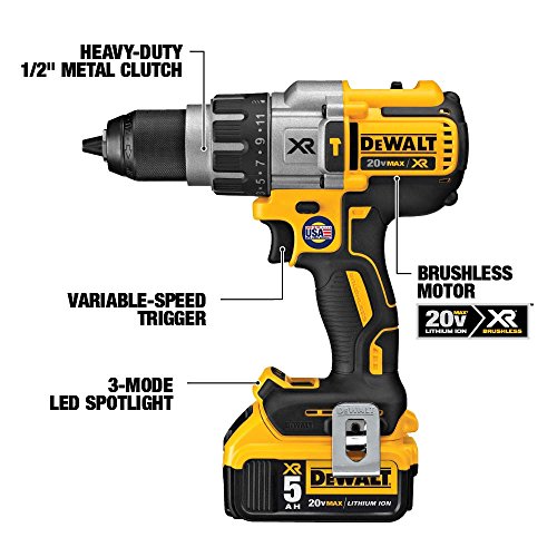 DEWALT 20V MAX Power Tool Combo Kit, 6-Tool Cordless Power Tool Set with 2 Batteries and Charger (DCK694P2)