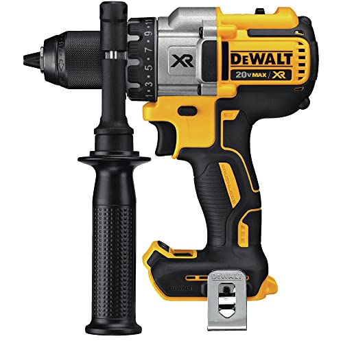 DEWALT 20V MAX XR Drill/Driver, Brushless, 3 Speed, Tool Only (DCD991B)