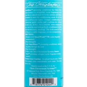 Chris Christensen Smart Rinse Tropical Breeze Ultra Concentrated Dog Conditioner, Makes up to 8 Bottles, Grooming Pet Conditioner, Groom Like a Professional, Delightfully Fragranced, All Coats, Made in the USA, 12oz