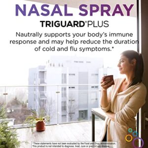 TriGuard Plus Colloidal Silver Nasal Spray with Olive Leaf Extract & Elderberry Extract | Sinus Treatment, Nose Spray & Immune System Booster 2 oz / 60ml