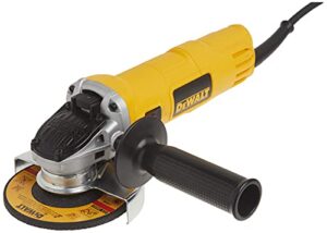 dewalt angle grinder, one-touch guard, 4-1/2 -inch (dwe4011)