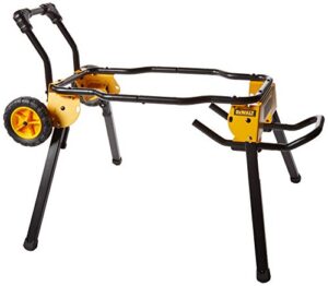 dewalt table saw stand, mobile/rolling (dwe74911)