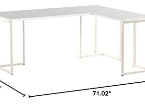 Bush Business Furniture Method Home Office Desk, 72W, White