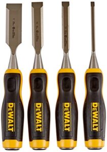 dewalt dwht16063 short blade wood chisel 4piece set