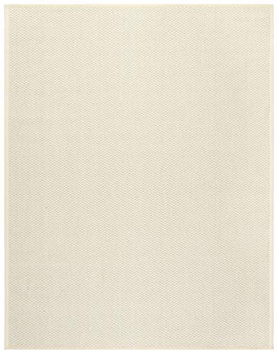 SAFAVIEH Palm Beach Collection 8' x 10' Ivory PAB617A Hand-Knotted Sisal & Wool Area Rug