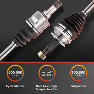 A-Premium Pair (2) Front CV Axle Shaft Assembly Compatible with Can-Am Maverick 1000R XMR 2014, 4x4 XMR DPS 2015, Driver and Passenger, Replace# 705401388, 705401878