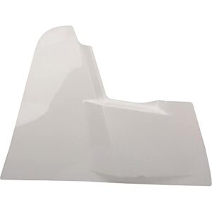 emi eagle motorsports_ rh woo aero armguard panel, white