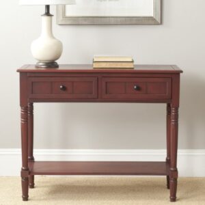 Safavieh American Homes Collection Samantha Red 2-Drawer Console Table