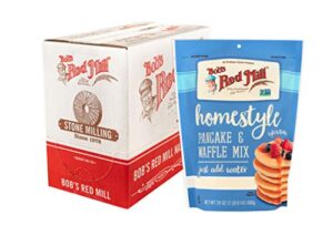 bob’s red mill homestyle pancake mix, 24-ounce (pack of 4)