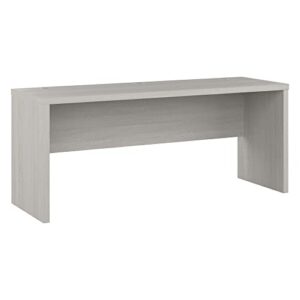 bush business furniture echo computer desk, gray sand