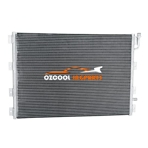 OzCoolingParts Aluminum AC Condenser A/C Air Conditioning for 1987-2008 Kenworth T400 T600A T800 W900 Truck K122125 K122-125