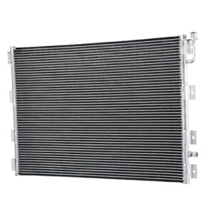 OzCoolingParts Aluminum AC Condenser A/C Air Conditioning for 1987-2008 Kenworth T400 T600A T800 W900 Truck K122125 K122-125