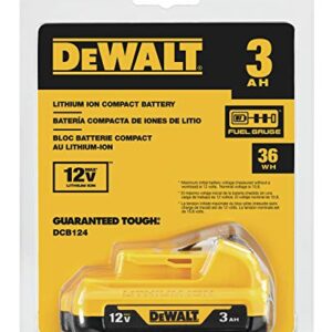 DEWALT 12V MAX* Battery, 3.0-Ah (DCB124)