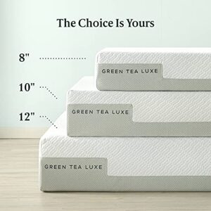 ZINUS 12 Inch Green Tea Luxe Memory Foam Mattress / Pressure Relieving / CertiPUR-US Certified / Bed-in-a-Box / All-New / Made in USA, Full