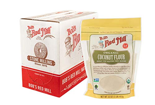 Bob's Red Mill Organic Coconut Flour, 16-ounce (Pack of 4)