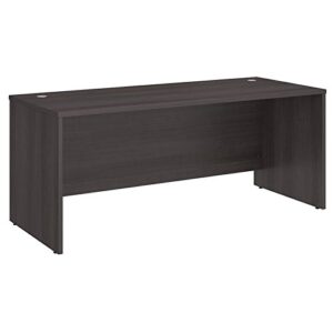 bush business furniture studio c home office desk, 72w x 30d, storm gray