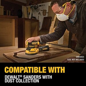 DEWALT Sander Pad, 5-Inch Orbital, Fits the DW421, DW423, D26451 and D26453 (DW4388)