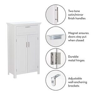 RiverRidge Somerset Two-Door Floor Cabinet, White