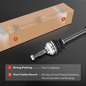 A-Premium CV Axle Shaft Assembly Compatible with Volvo S80 2007-2014, V70 2008-2010, L6 3.2L, Front Right Passenger Side, Replace# VO-8085, 1700-511996