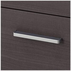 Bush Business Furniture Office by Kathy Ireland Method 2 Drawer Lateral File Cabinet-Assembled, Storm Gray