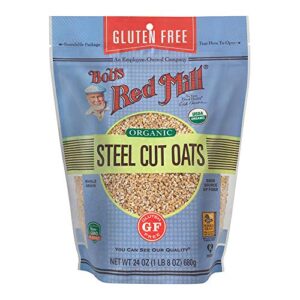 bob’s red mill gluten free organic steel cut oats, 24 ounce